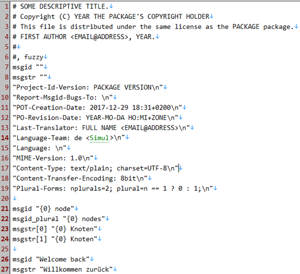 What are .PO files?